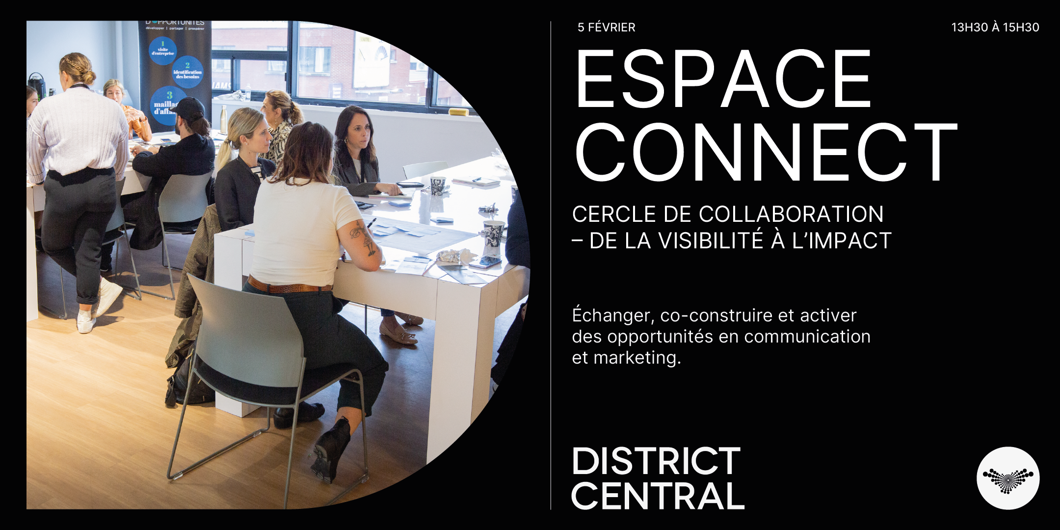 Cercle de collaboration - De la visibilité à l'impact