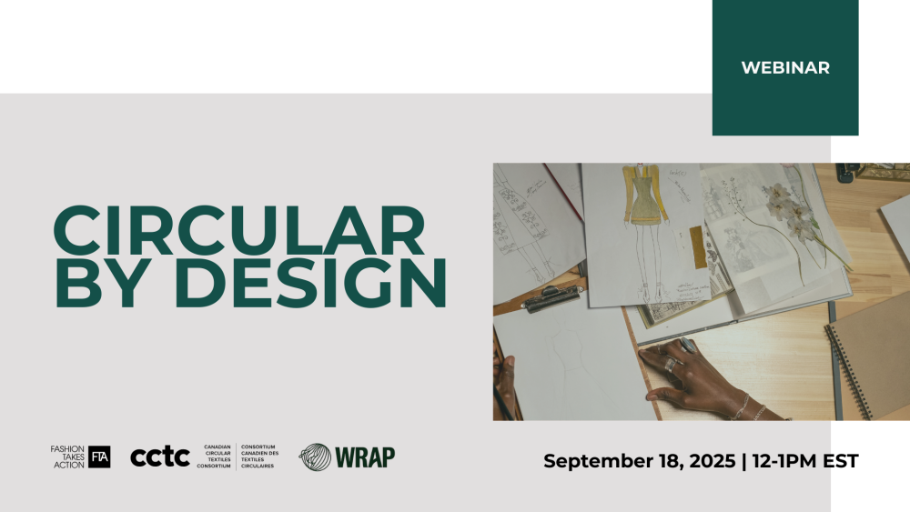 Webinar : Circular design toolbox for fashion and apparel